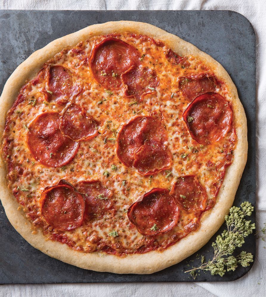 Rustic Pepperoni from No Gluten, No Problem Pizza: 75+ Recipes for Every Craving--From Thin ...