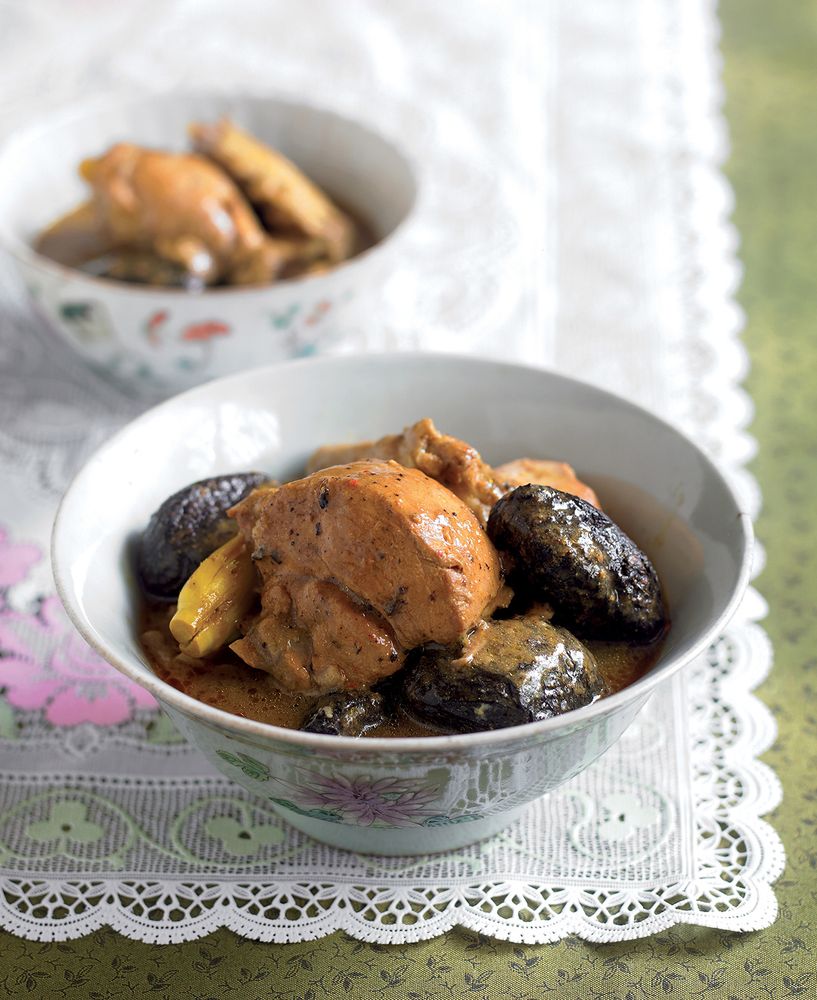 Ayam Buah Keluak from Growing Up In A Nonya Kitchen by Sharon Wee