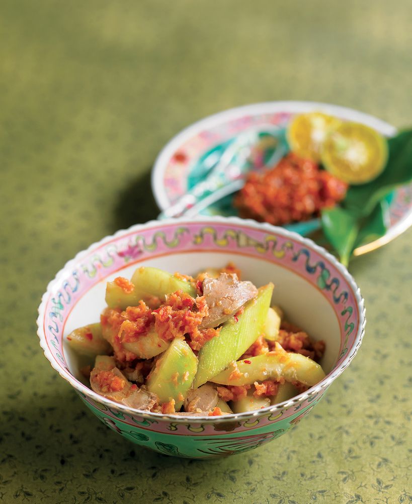 Sambal Timun from Growing Up In A Nonya Kitchen by Sharon Wee