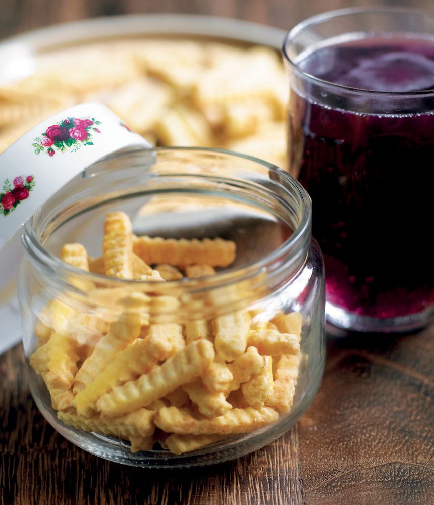 Cheeselets from Growing Up In A Nonya Kitchen by Sharon Wee