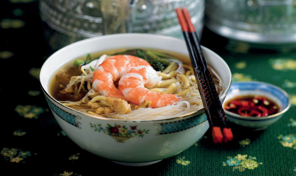 Hokkien Mee Soup from Growing Up In A Nonya Kitchen by Sharon Wee