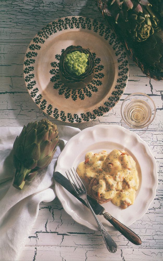 Artichauts aux Moules et Coques from The Cooking of Normandy by Jane ...