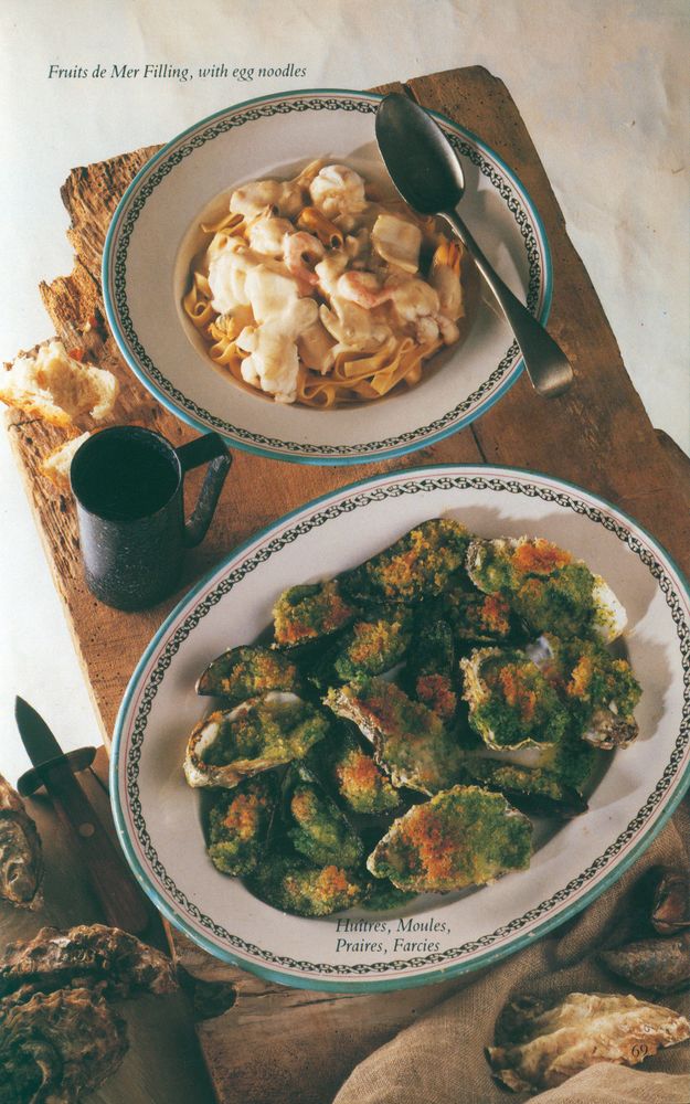 Huîtres, Moules, Praires, Farcies from The Cooking of Normandy by Jane ...