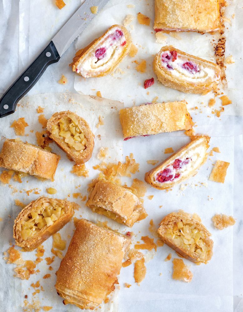 Apple Strudel & Cherry–Ricotta Strudel from New York Cult Recipes by ...