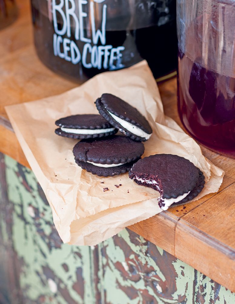 Home-Made Oreos® from New York Cult Recipes by Marc Grossman
