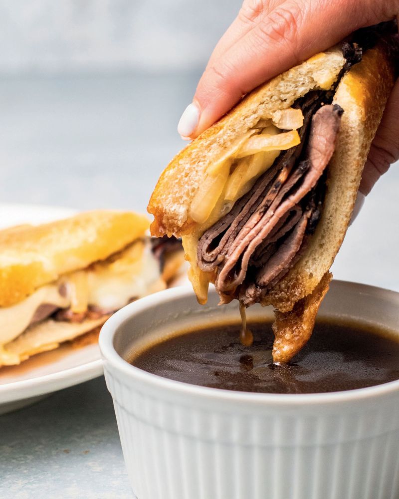 Pressed French Dip Sandwich from Smashed: 60 Epic Smash Burgers and ...