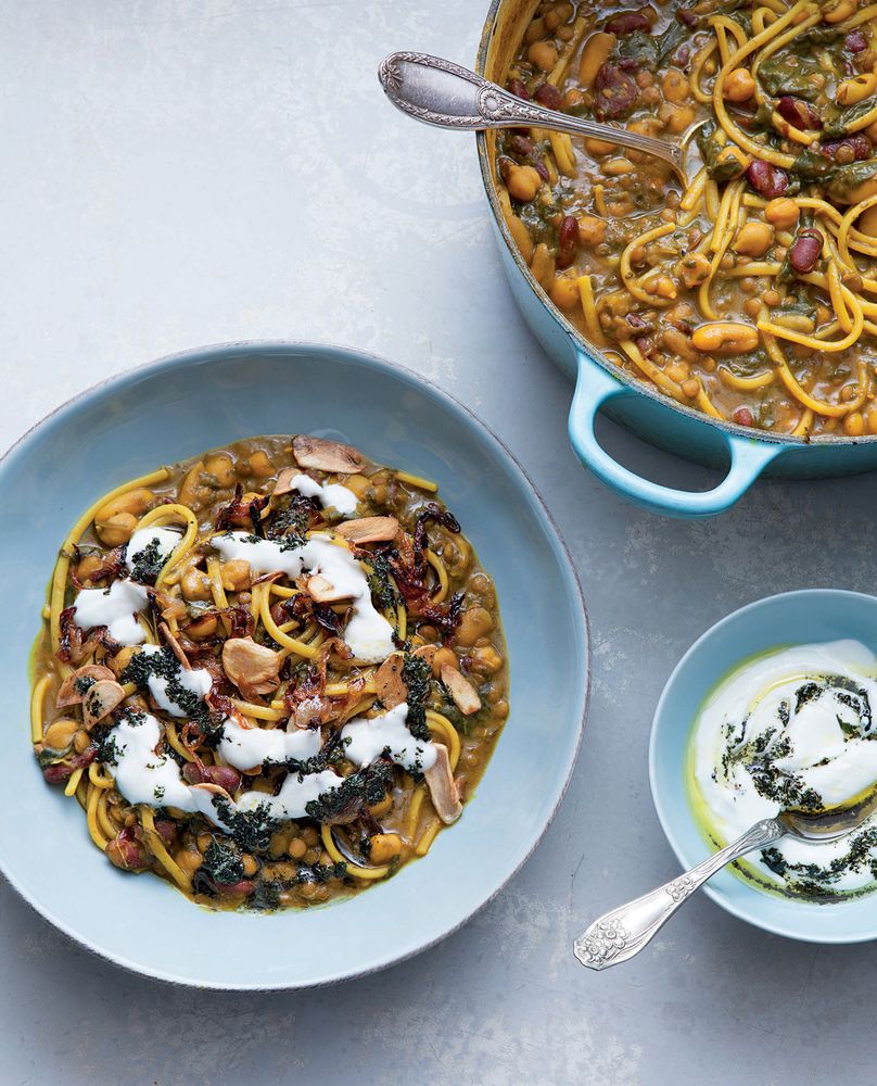 Iranian Noodle Soup from Soups and Stews by The Editors of Saveur