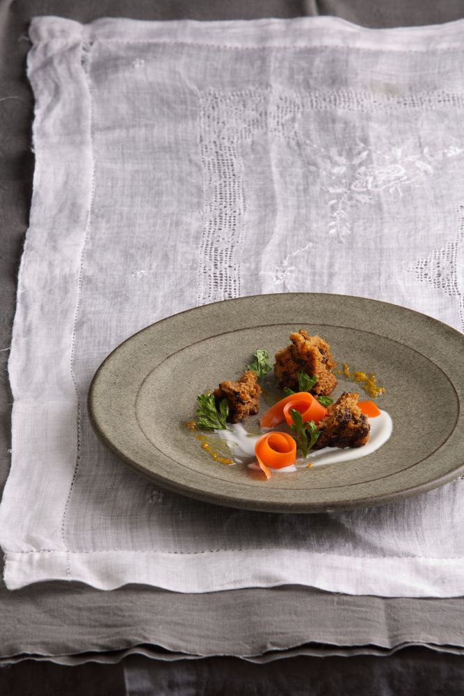 Carrot Cake Starter from At Home with Sous Vide by Andrew Dargue