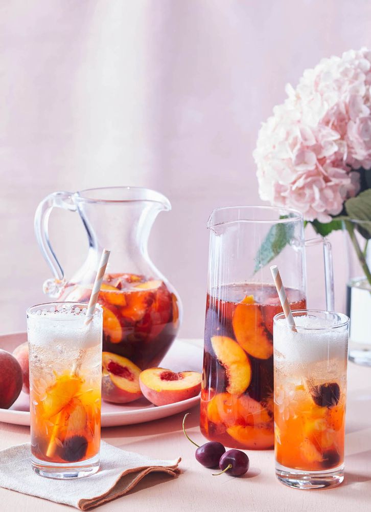 Savannah Peach Sangria from Southern Grit: 100+ Down-Home Recipes for ...
