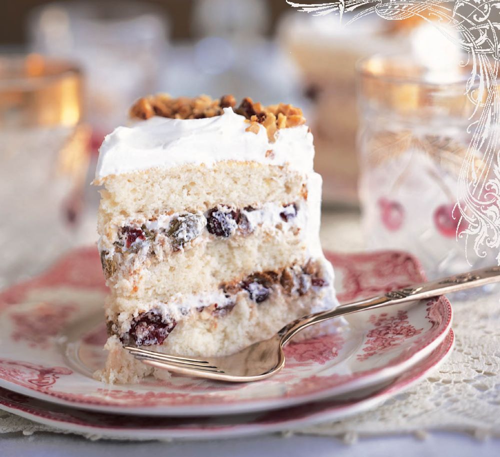 Lady Baltimore Cake from Southern Cakes by Nancie McDermott