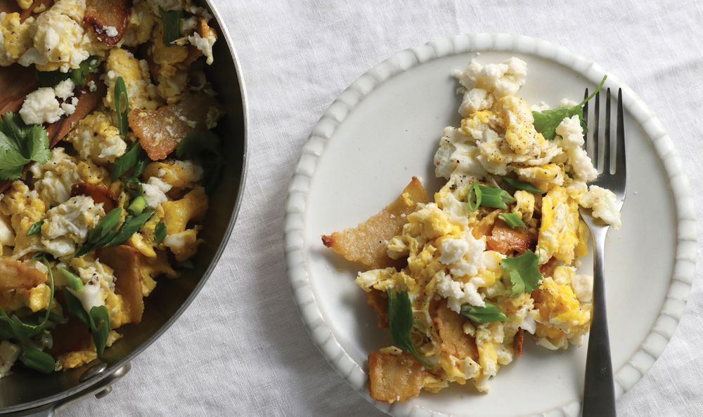 Tortilla and Egg Scramble from My South Texas Kitchen: Traditional ...