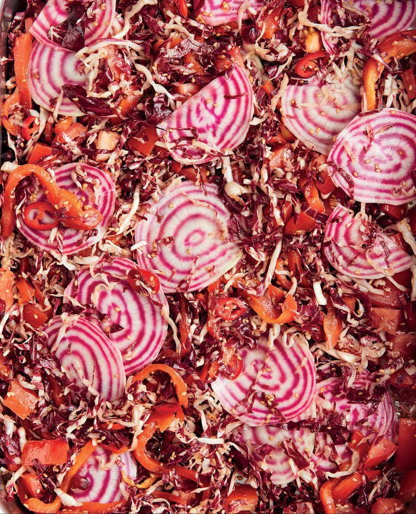Red salad from Savour: Salads for all Seasons by Peter Gordon
