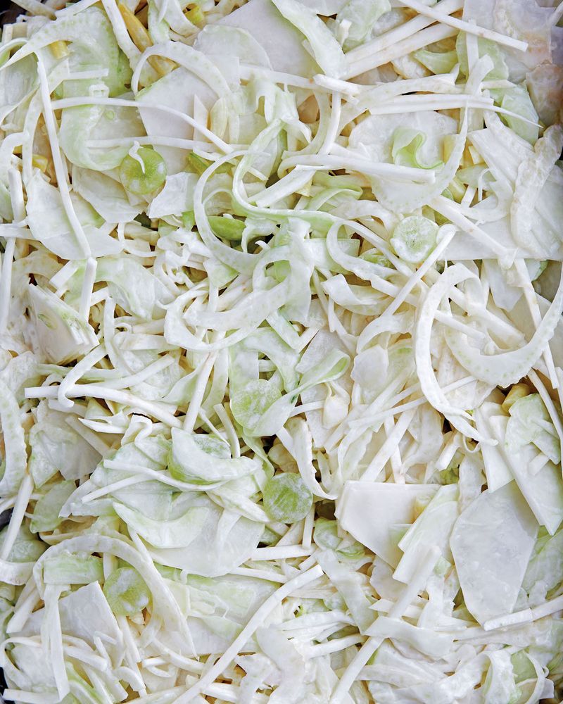 White-ish salad from Savour: Salads for all Seasons by Peter Gordon