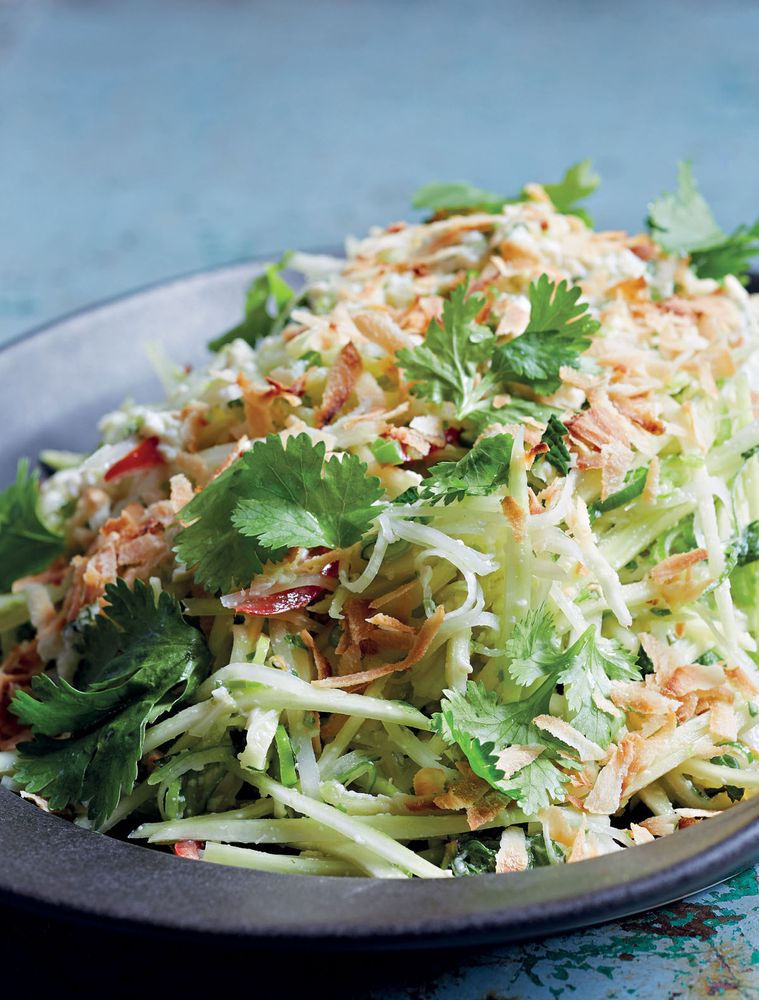Green papaya, green mango, chilli, coconut, lime and tofu from Savour ...