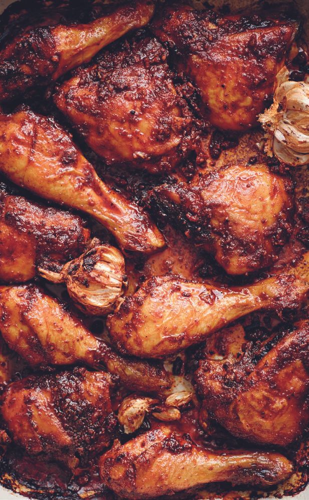 Paprika and Garlic Roast Chicken from Sababa by Tal Smith