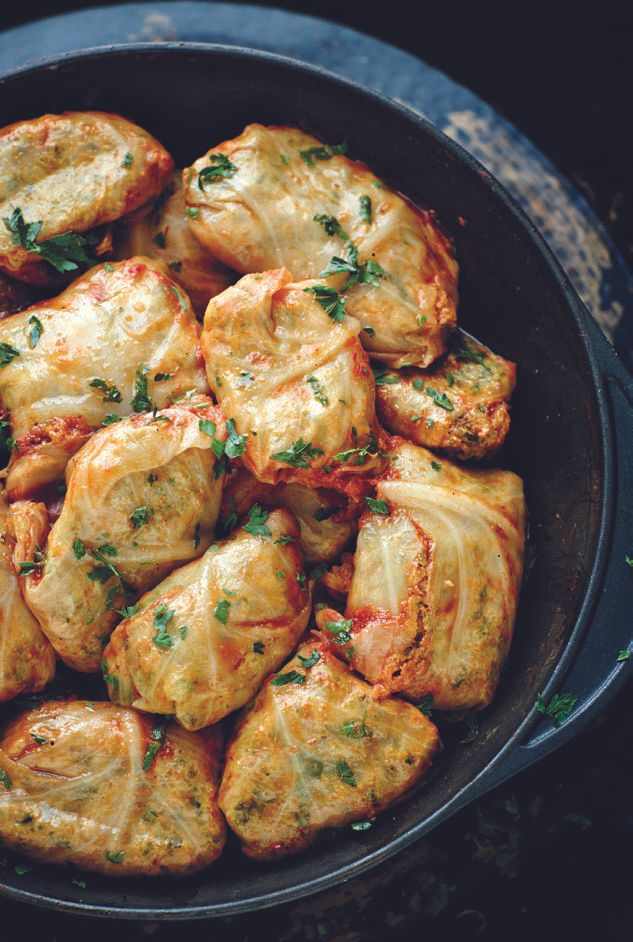 Stuffed Cabbage Rolls with Mince and Rice from Sababa by Tal Smith