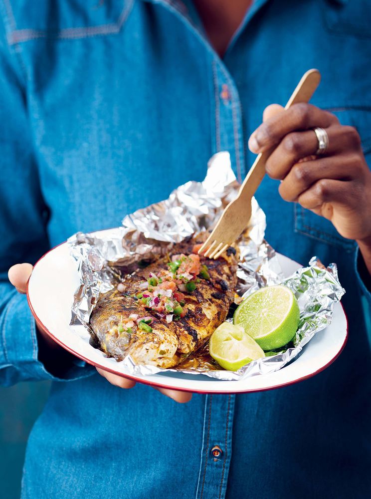 Grilled Fish from Saka Saka: Adventures in African cooking, south of ...