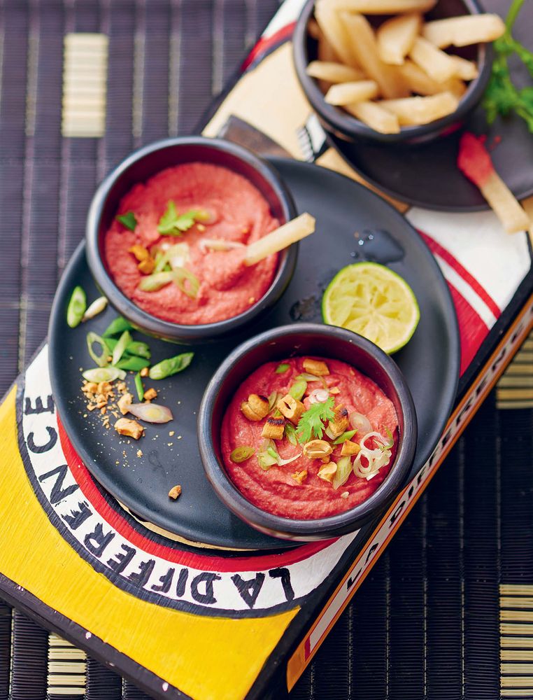 Black-Eyed Pea and Beetroot Hummus from Saka Saka: Adventures in ...