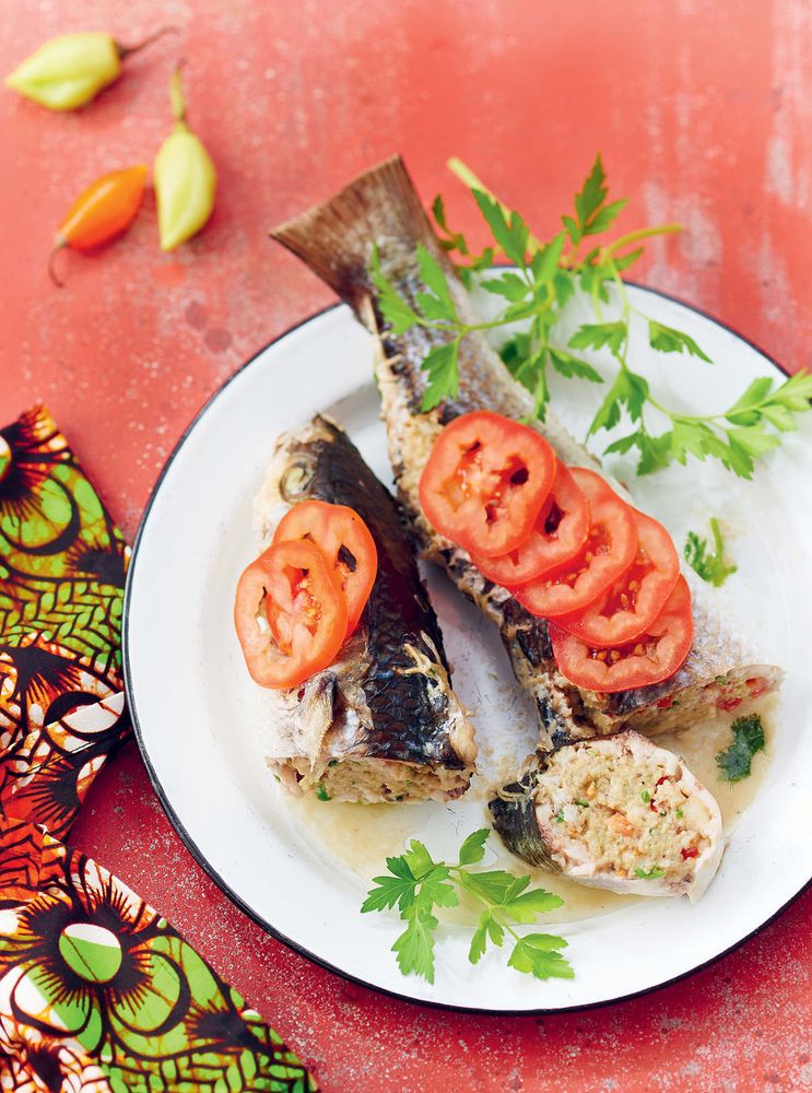 Stuffed Mullet from Saka Saka: Adventures in African cooking, south of ...