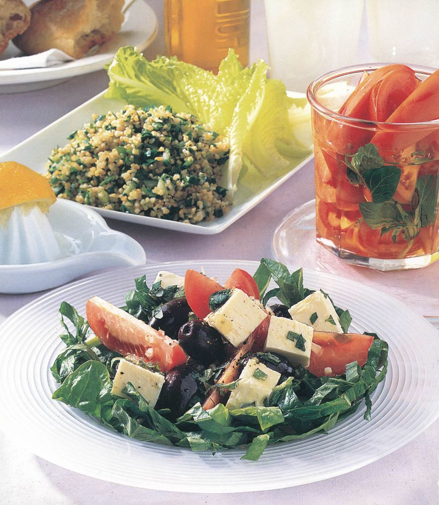 Rustic Greek salad from Salads: Le Cordon Bleu Home Collection by Le ...