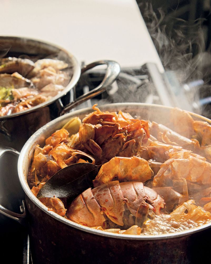 Pan-Roasted Shellfish Stock from Salt & Shore: Recipes from the Coastal ...