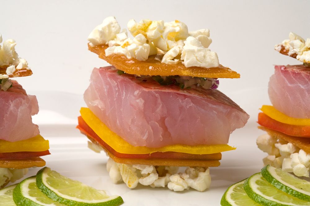 Snapper Ceviche Finger Sandwich from Sandwiches of the World by Jay ...