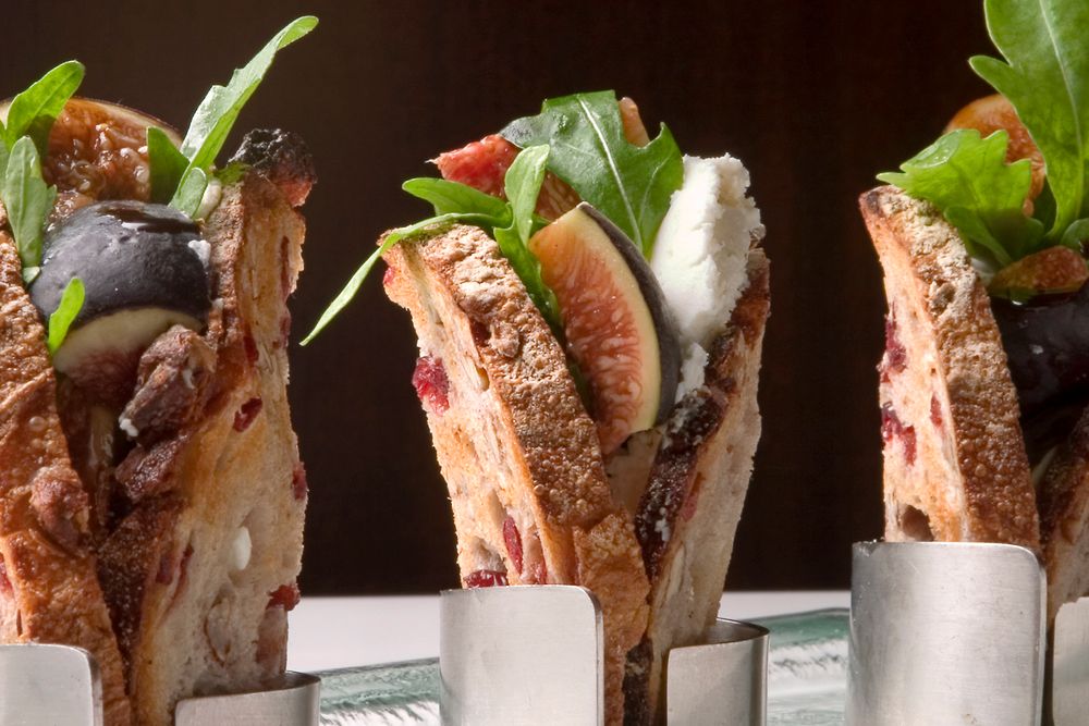 Purple Haze Goat Cheese with Black Mission Figs from Sandwiches of the ...