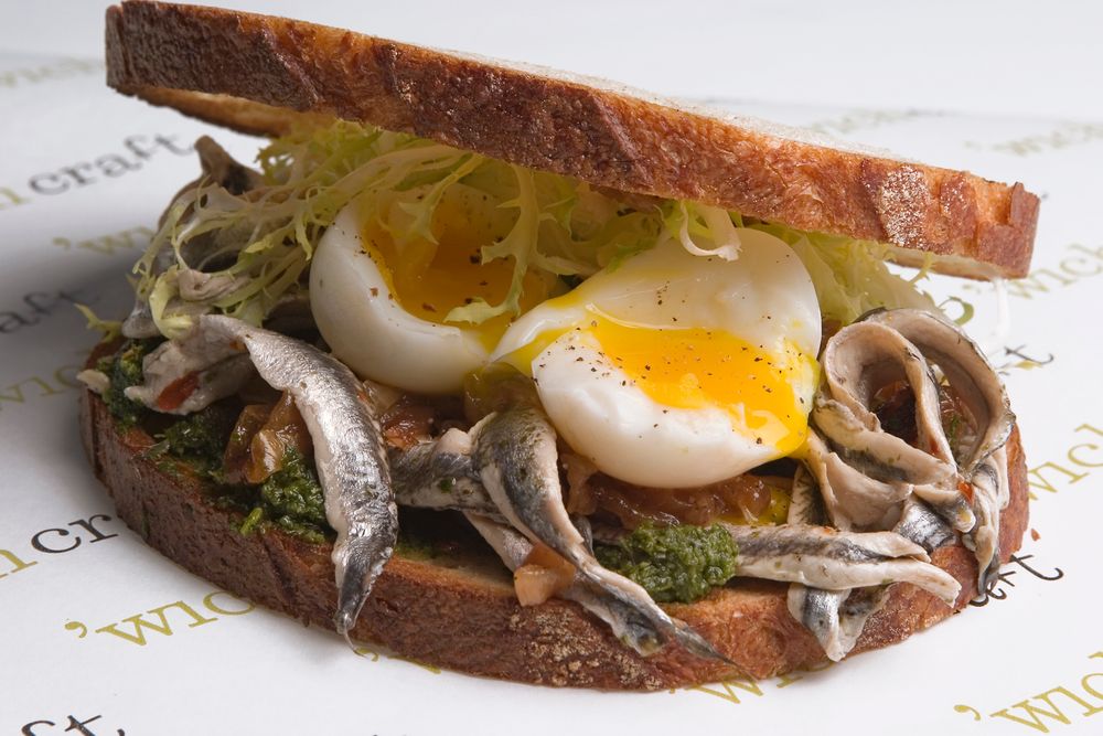 Marinated White Anchovies from Sandwiches of the World by Sisha Ortuzar ...