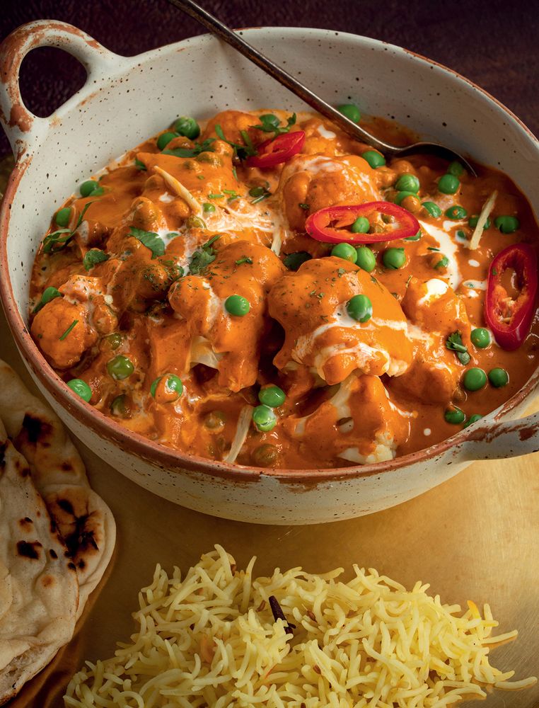 Brown Butter Cauliflower and Pea Makhani from Sanjana Feasts: Modern ...