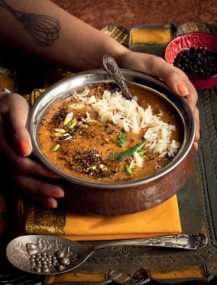 Black Pepper Tadka Daal from Sanjana Feasts: Modern vegetarian and ...