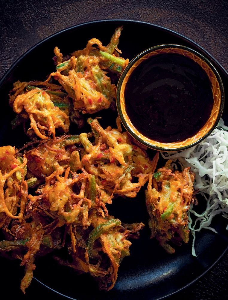 Indo-Chinese Bhajiya from Sanjana Feasts: Modern vegetarian and vegan ...
