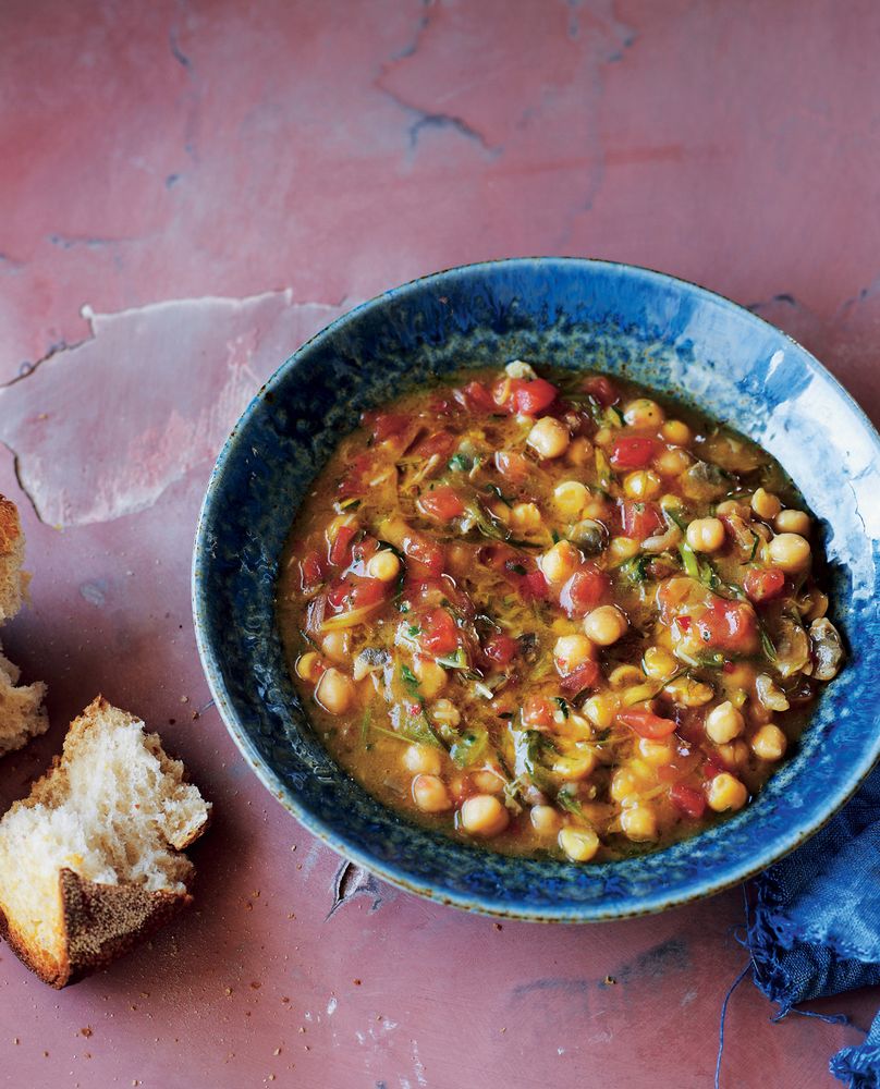 Clam and Chickpea Soup from A Sardinian Cookbook by Giovanni Pilu and ...