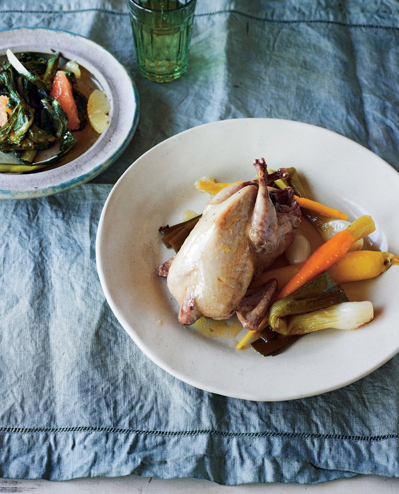 Boiled Partridge from A Sardinian Cookbook by Giovanni Pilu and Roberta ...