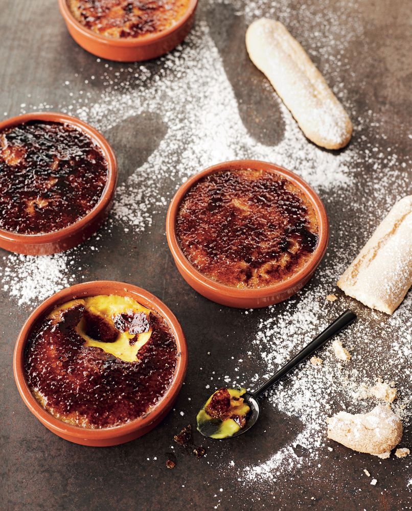 Baked Custard with Toffee Crust from A Sardinian Cookbook by Giovanni ...