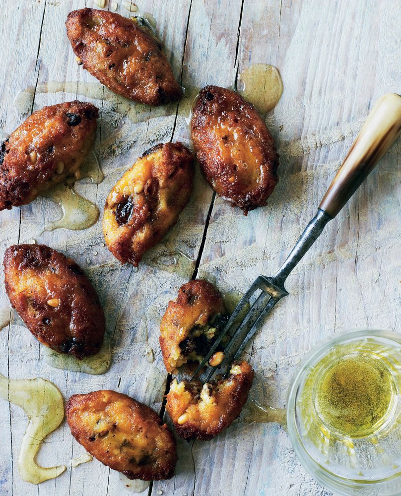 Ricotta Fritters with Honey from A Sardinian Cookbook by Giovanni Pilu ...