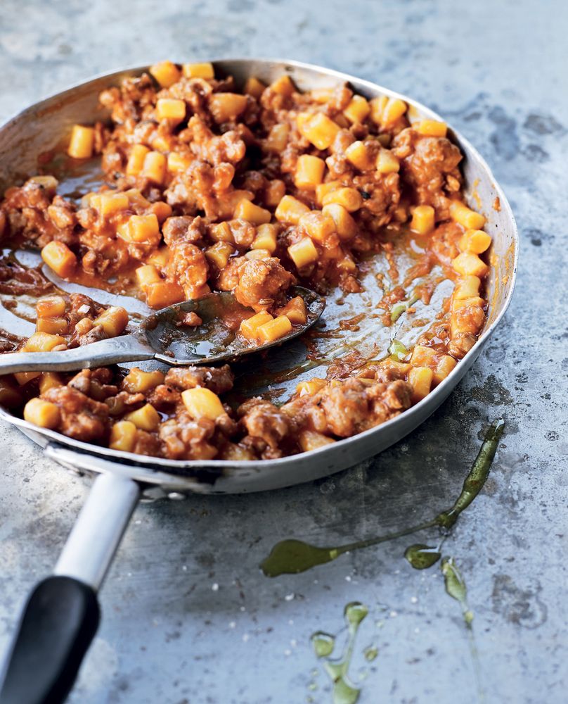 Ciciones Pasta with Pork Sausage Sauce from A Sardinian Cookbook by ...