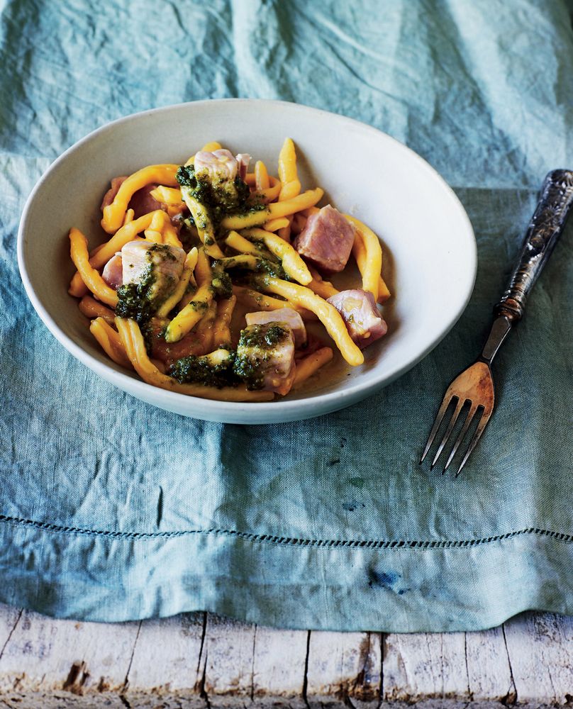 Trofie Pasta Carloforte-style from A Sardinian Cookbook by Giovanni ...