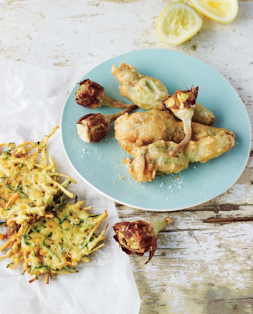 Zucchini Fritters with Mint and Pecorino from A Sardinian Cookbook by ...