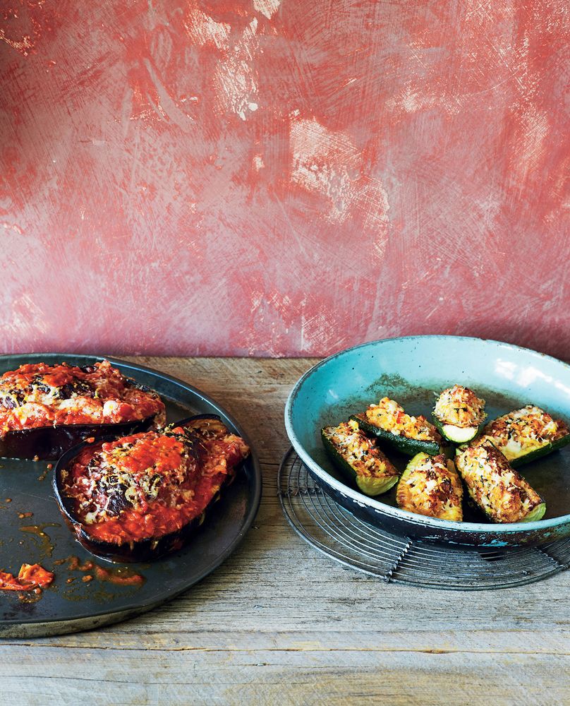 Veal-stuffed Eggplant from A Sardinian Cookbook by Giovanni Pilu and ...