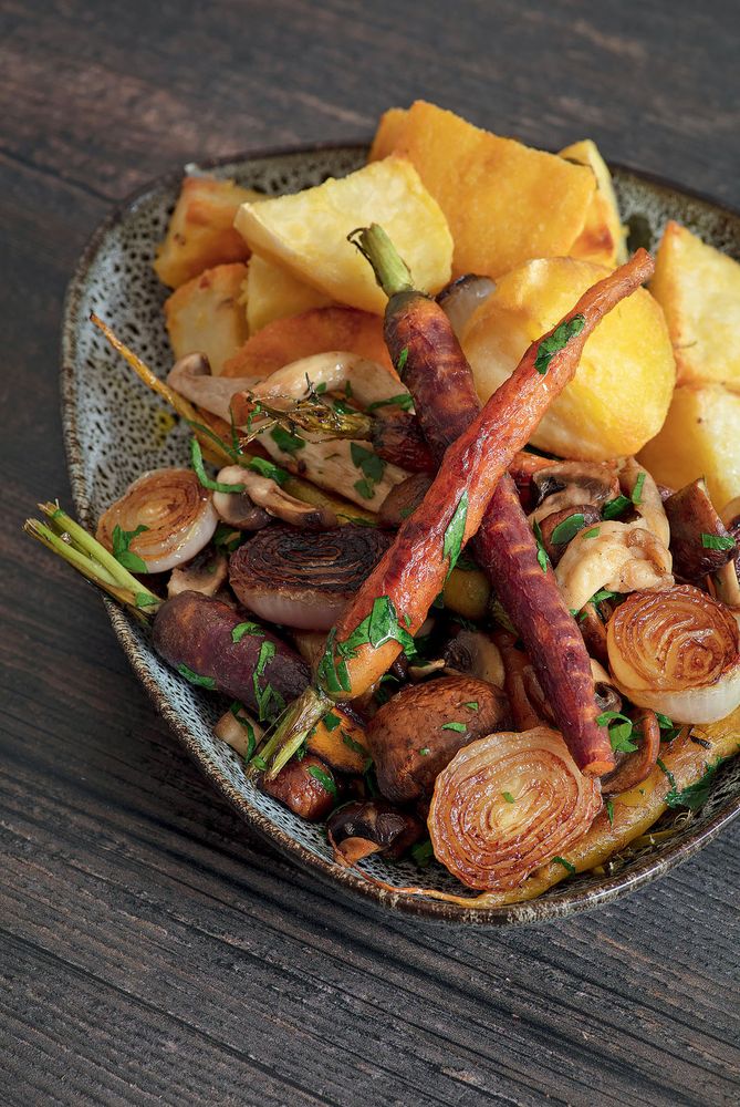 Roast Potatoes & Vegetables from Gary Maclean's Scottish Kitchen ...