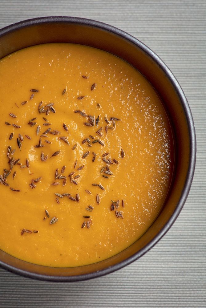 Carrot & Cumin Soup from Gary Maclean's Scottish Kitchen: Timeless ...