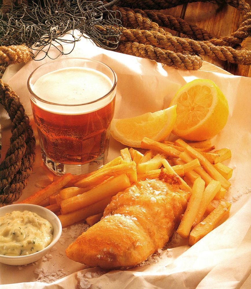Fish and chips from Seafood: Le Cordon Bleu Home Collection by Le ...