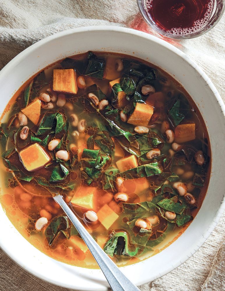 Creole Pumpkin & Collard Greens Soup from Seasons of Greens: A ...