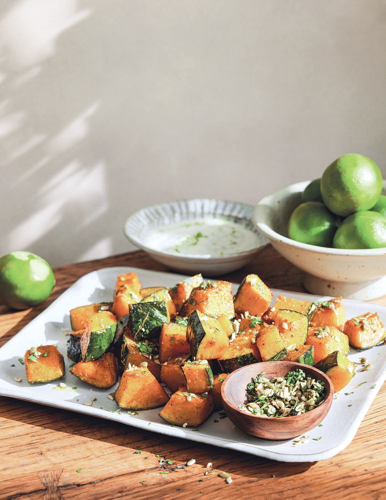 Masala Roasted Winter Squash from Seasons of Greens: A Collection of ...