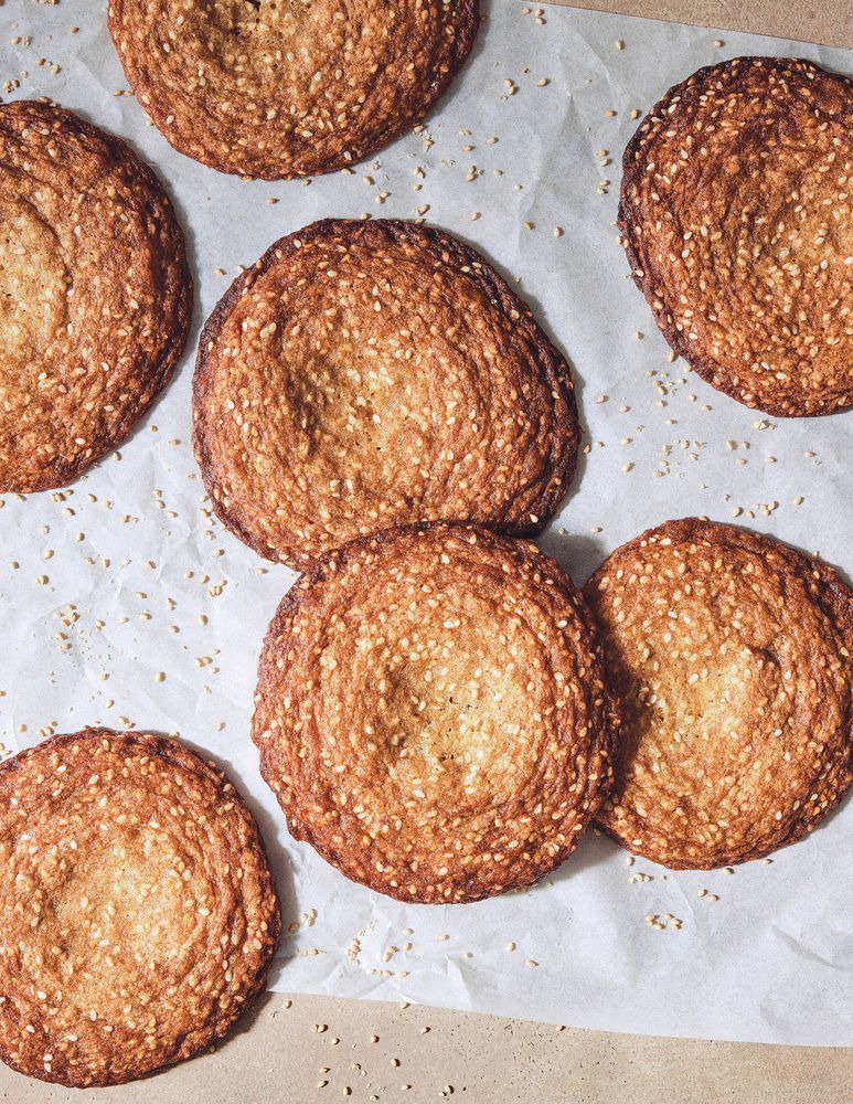 Sesame-Brown Sugar Cookies from Seasons of Greens: A Collection of New ...