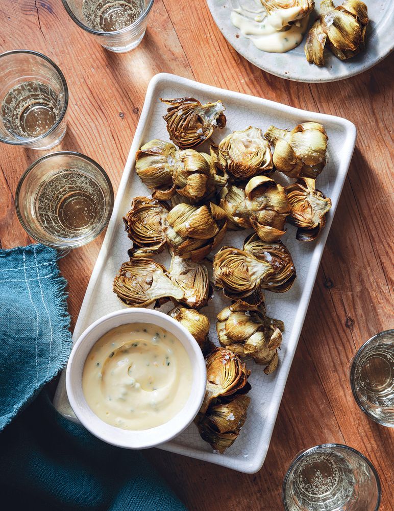 Fried Baby Artichokes from Seasons of Greens: A Collection of New ...