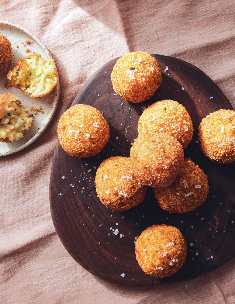 Corn & Asiago Arancini from Seasons of Greens: A Collection of New ...