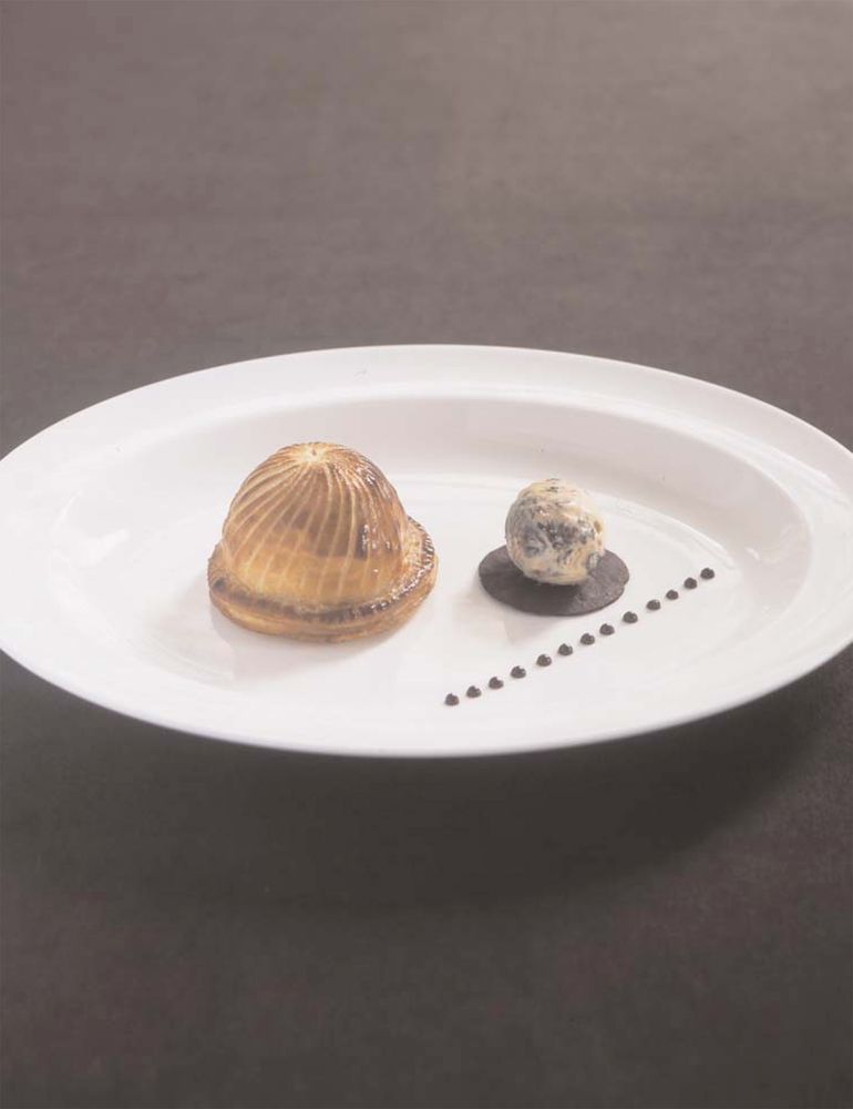 Chocolate Pithivier with Prune and Armangac Ice Cream from Season to ...