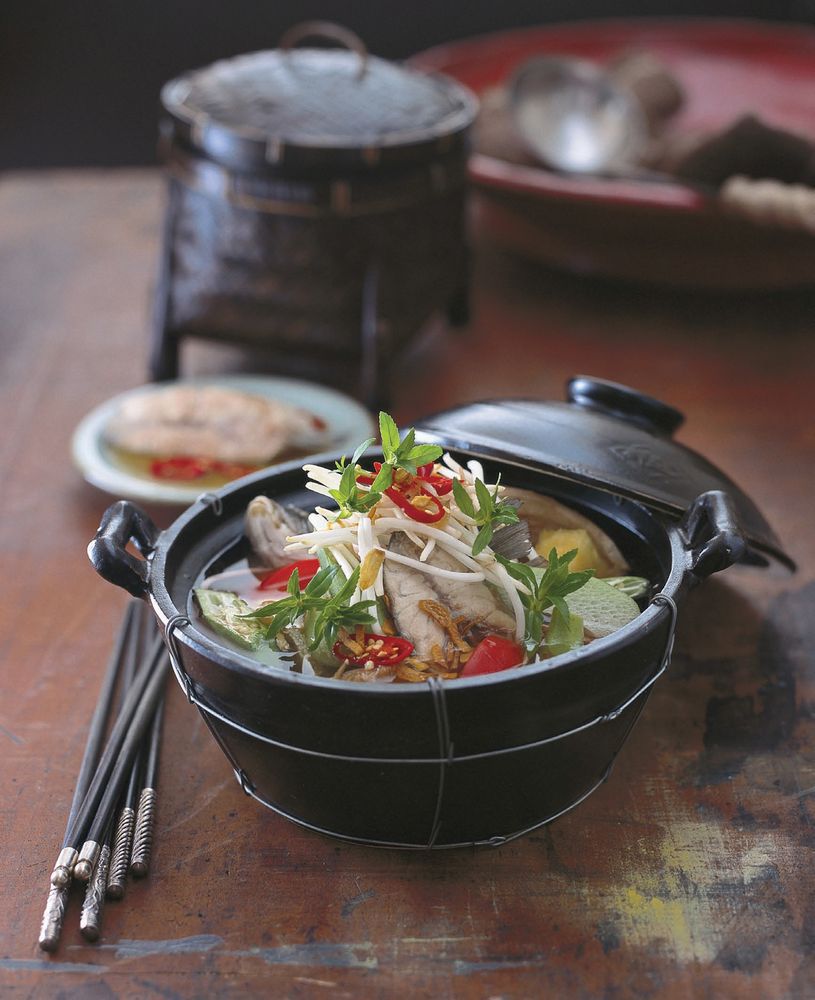 Tamarind and Pineapple Broth with Silver Perch from Secrets of the Red ...