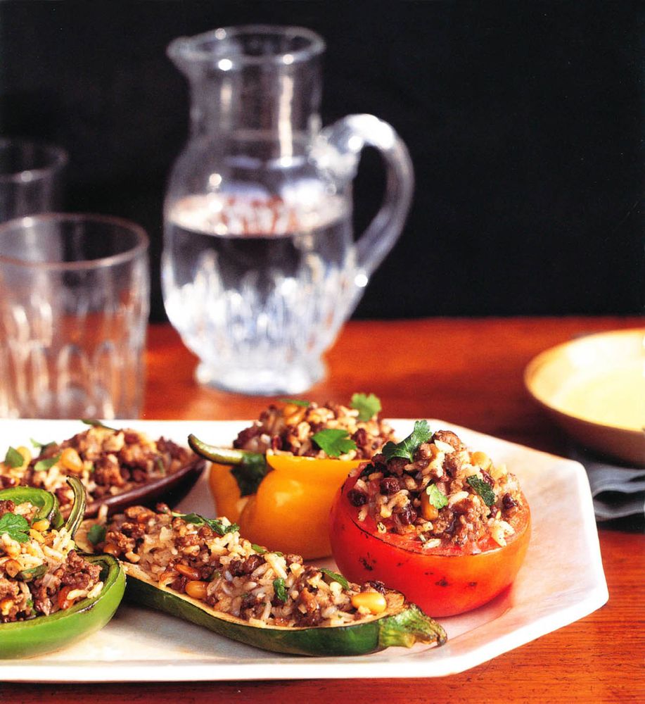 Meat-Stuffed Vegetables from Sephardic Flavors: Jewish Cooking of the ...